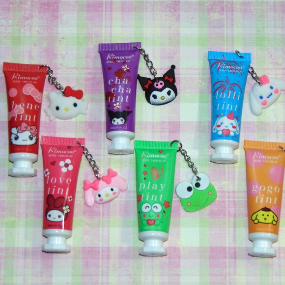 Makeup | Super Cute Set Of 6 Hello Kitty Friends Lipcheek Tint | Poshmark